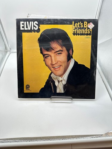 Elvis Lets be friends SEALED Vinyl Record | eBay