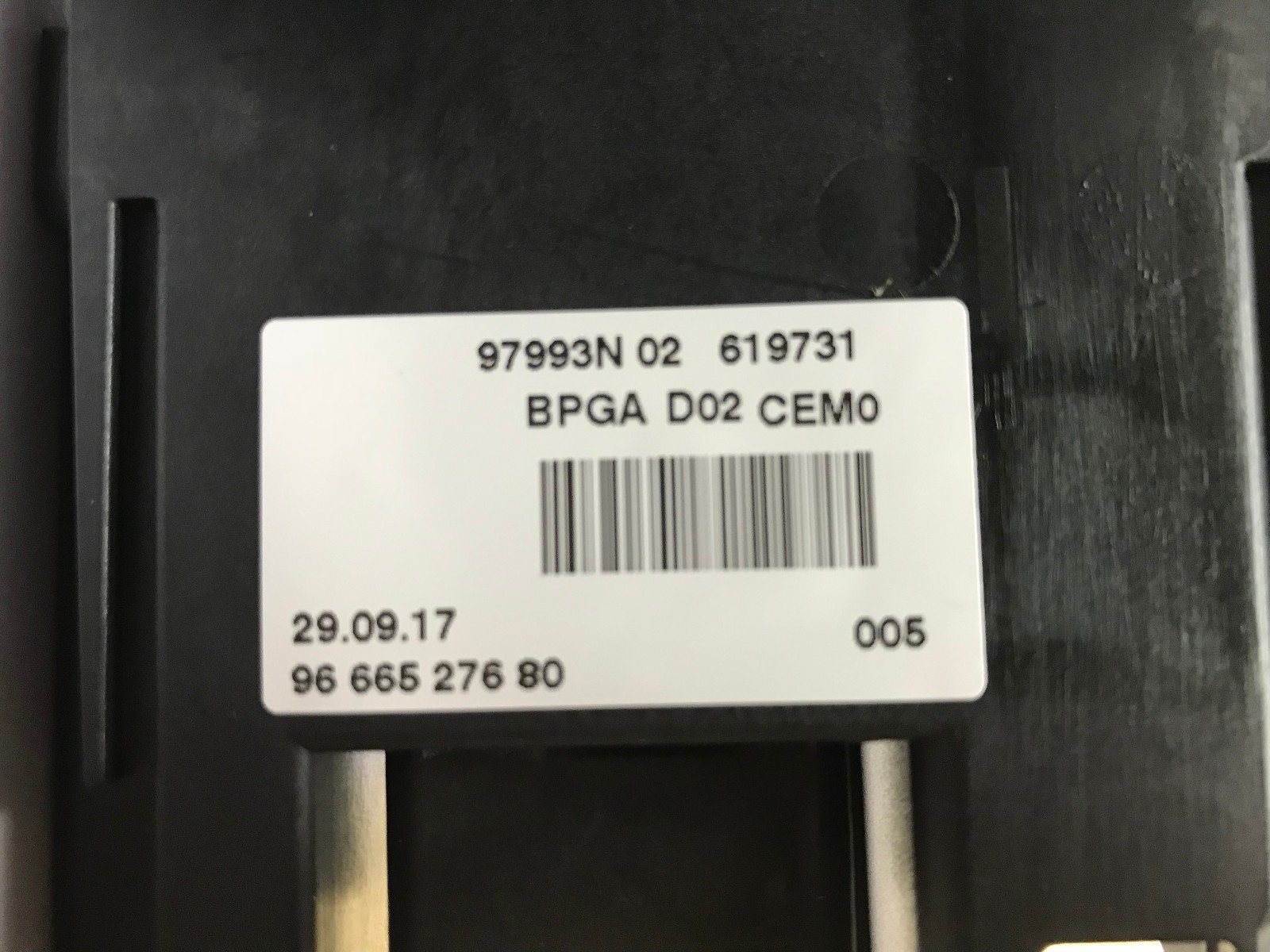 Genuine Peugeot Citroen Fuse BPGA Box Electricity central P/N: 6500GR ...