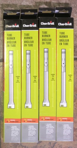 4 Char-Broil 9856 Expandable Top Ported Tube Burners 14" to 20 ...