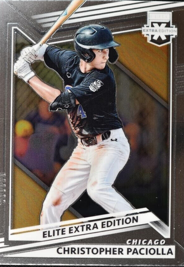 2022 Panini Elite Extra Edition OptiChrome #86 Christopher Paciolla ...