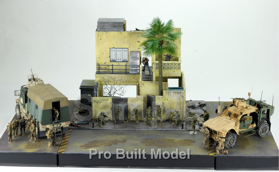 PreSale Pro-Built 1/35 Middle East Building Diorama Base | eBay