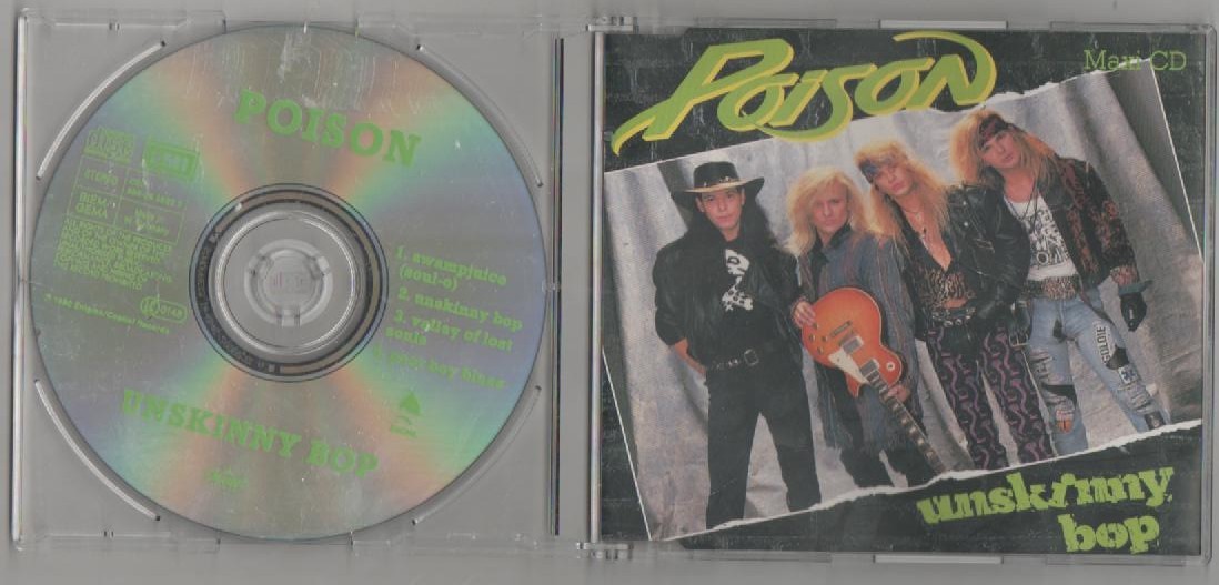 poison - unskinny bob cd single | eBay