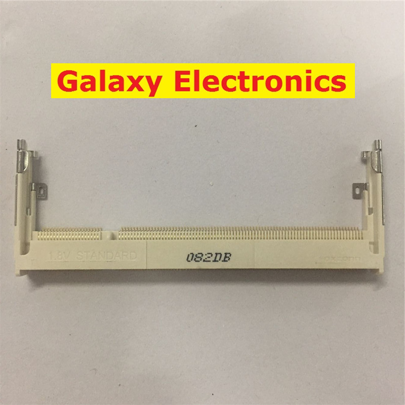 1PCS FOXCONN notebook memory slot socket 1.8V STANDARD forward 200P H:5 ...