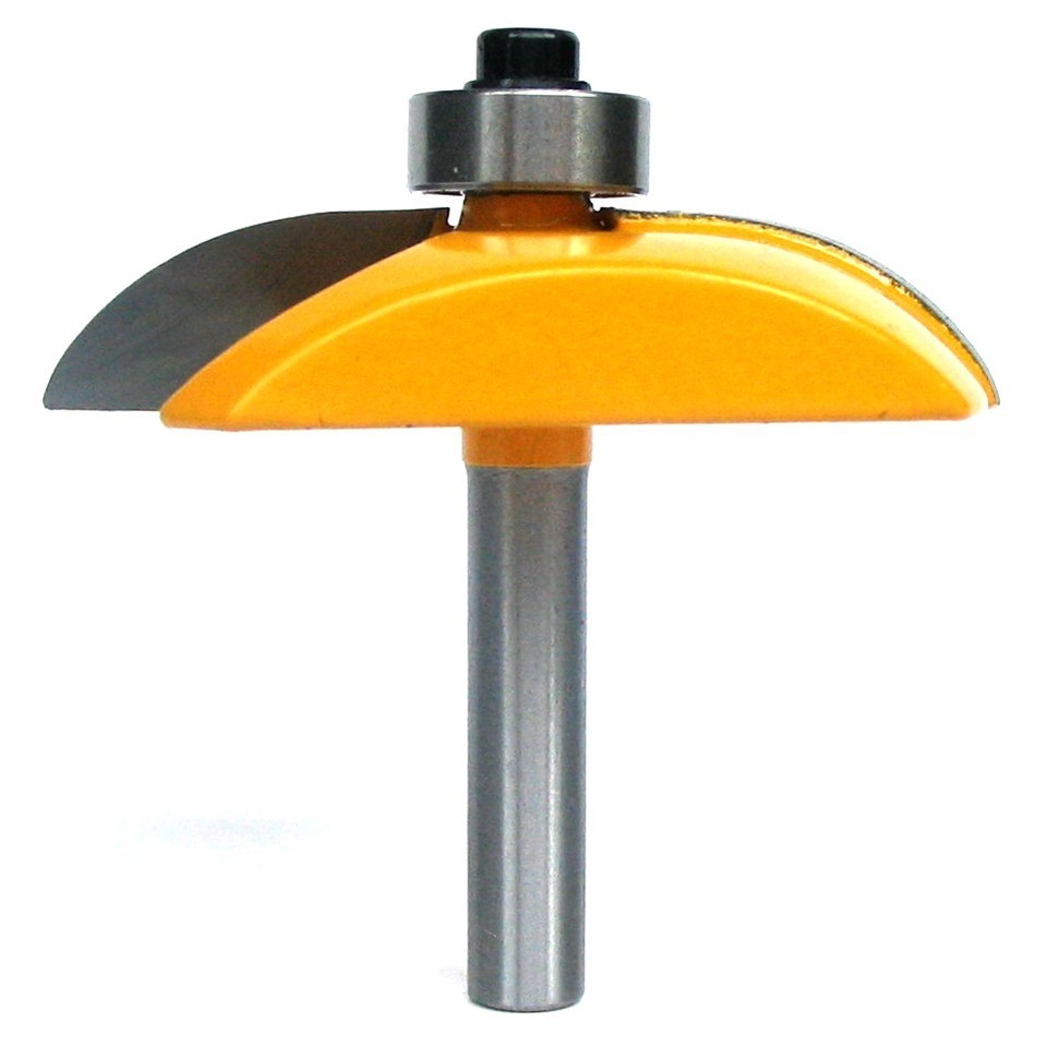 1 pc 1/4" Sh. 2" Dia. Cove Convex Raised Panel and Base Edge Router Bit ...