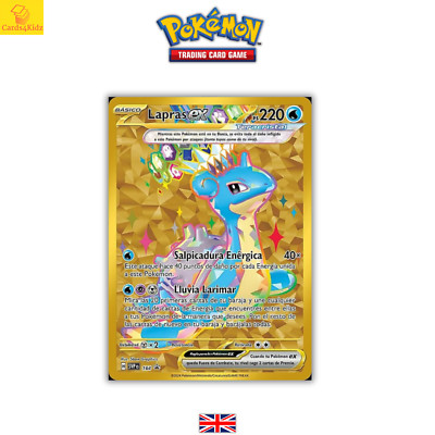 Pokemon Lapras Ex 164 SVP Ultra Premium Collection English Promo Card ...