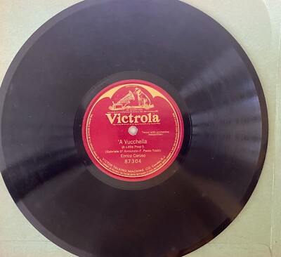 Vintage Record Collection -Caruso, L.Armstrong 78 rpm, Dizzy Dean 45 ...