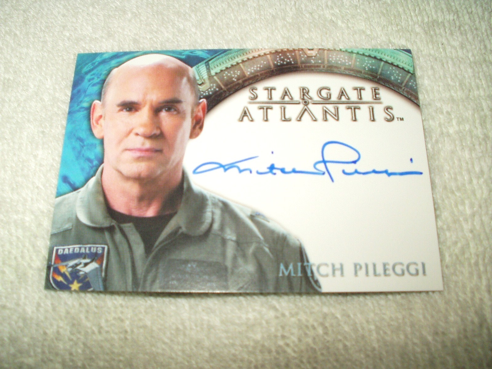 Stargate Atlantis Autograph Card Mitch Pileggi as Colonel Steven ...