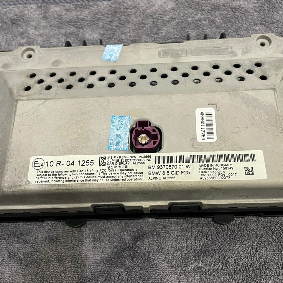 NBT CID Radio Screen NAVI Display 65509370870 65506822625 for BMW X3 ...