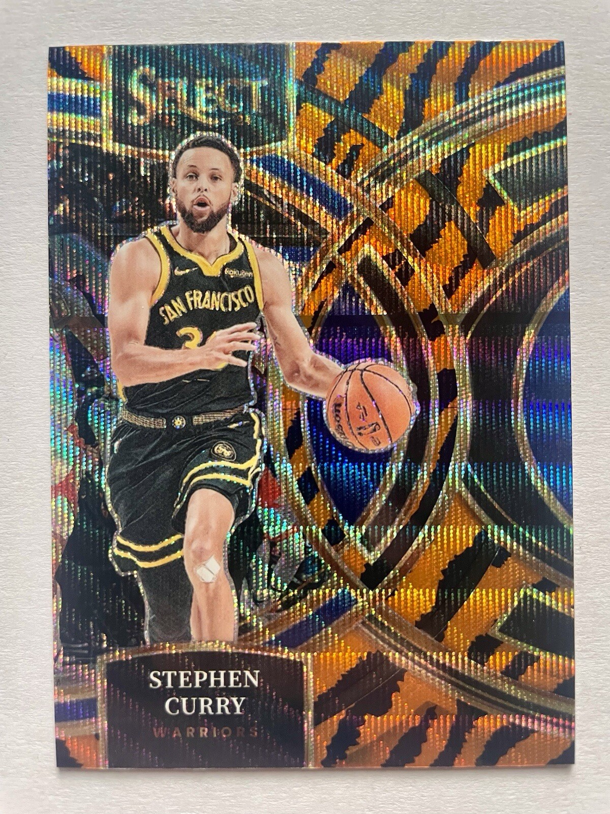 2023 Select Stephen Curry TIGER PRIZM Premier SSP Warriors - Read ...