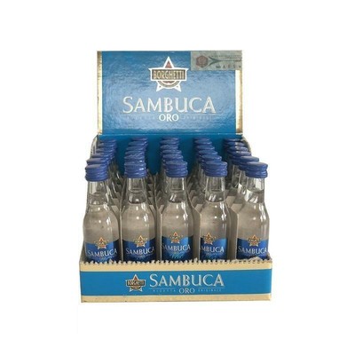 SAMBUCA GOLD MIGNON MINIATURE 30 X 3 CL | eBay