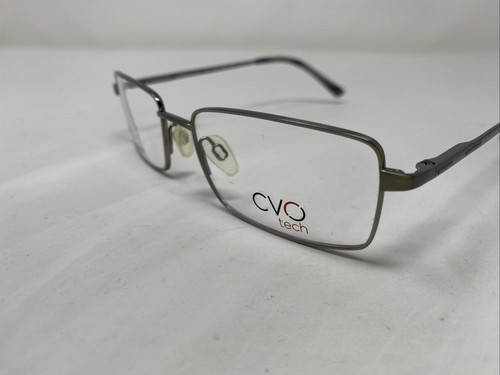 Clearvision CVO Tech T5604 Silver Matte 55-18-145 Full Rim Eyeglasses ...