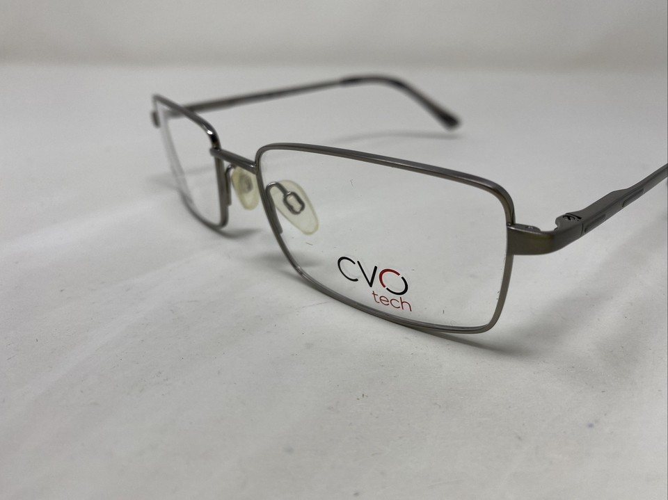 Clearvision CVO Tech T5604 Silver Matte 55-18-145 Full Rim Eyeglasses ...