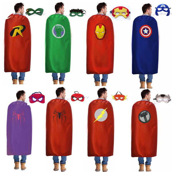 Superhero Capes For Adults Adult Custom Logo Promotional Cloaks