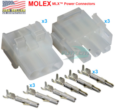 Connectors, Plugs & Sockets - Molex 3