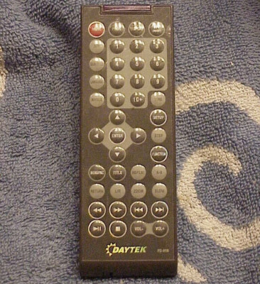 DAYTEK PD-910 DVD Player Remote Control | eBay