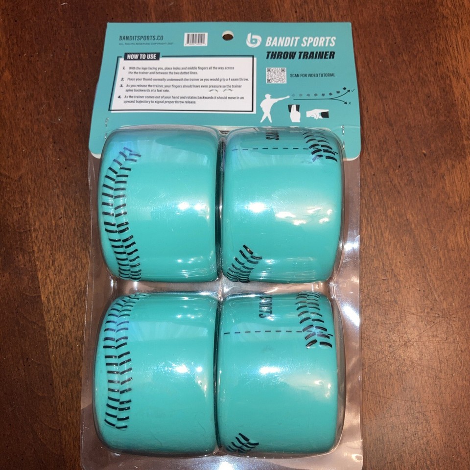 Bandit Sports Throw Trainer New Four Seam Grip Trainer 4 Pack | eBay