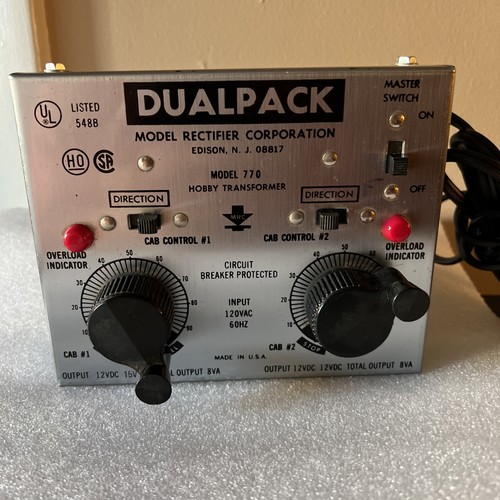 Model Rectifier Corporation Dual Pack MRC Model 770 transformer | eBay