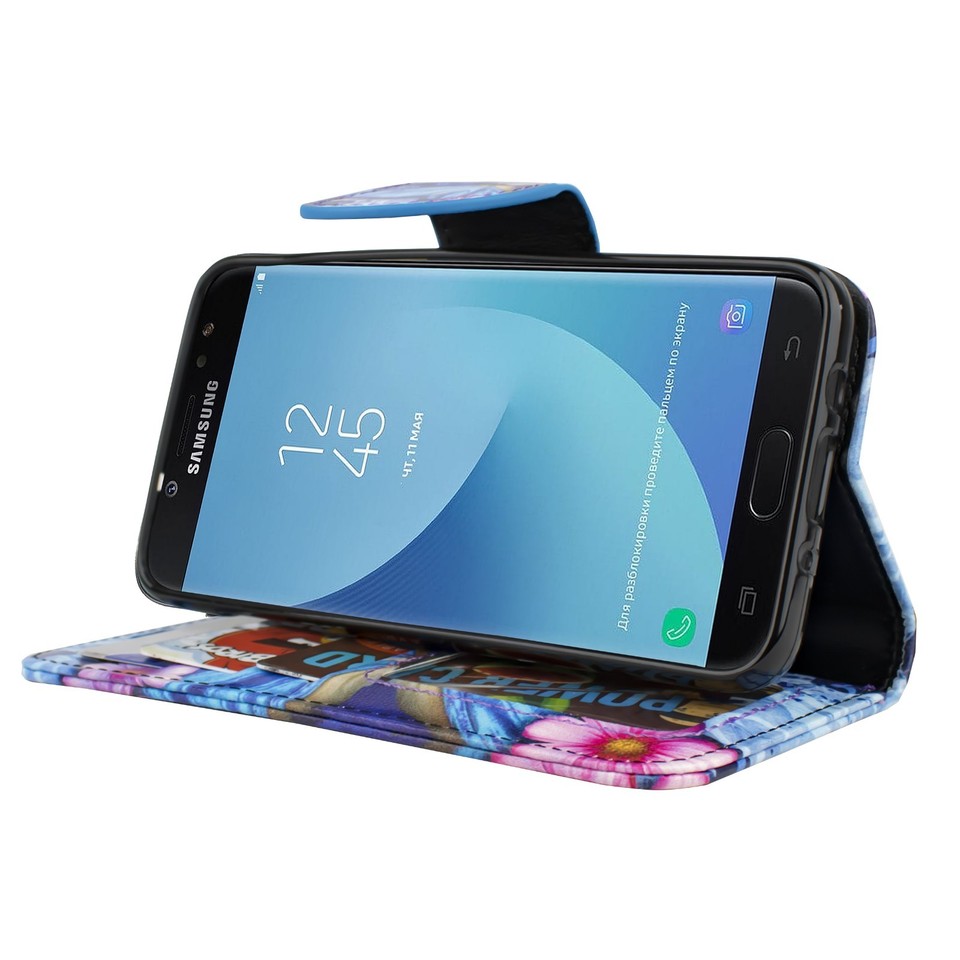 For Samsung Galaxy J7 REFINE 2018 J737 Card Slot Holder PU Leather ...