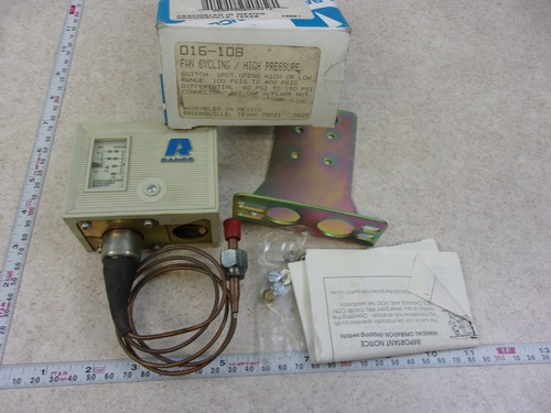 RANCO 016-108 FAN CYCLING HIGH PRESSURE SWITCH, F0440 | eBay