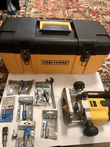 Dewalt 2hp Electronic Plunge Router 10 Amp DW621 | eBay