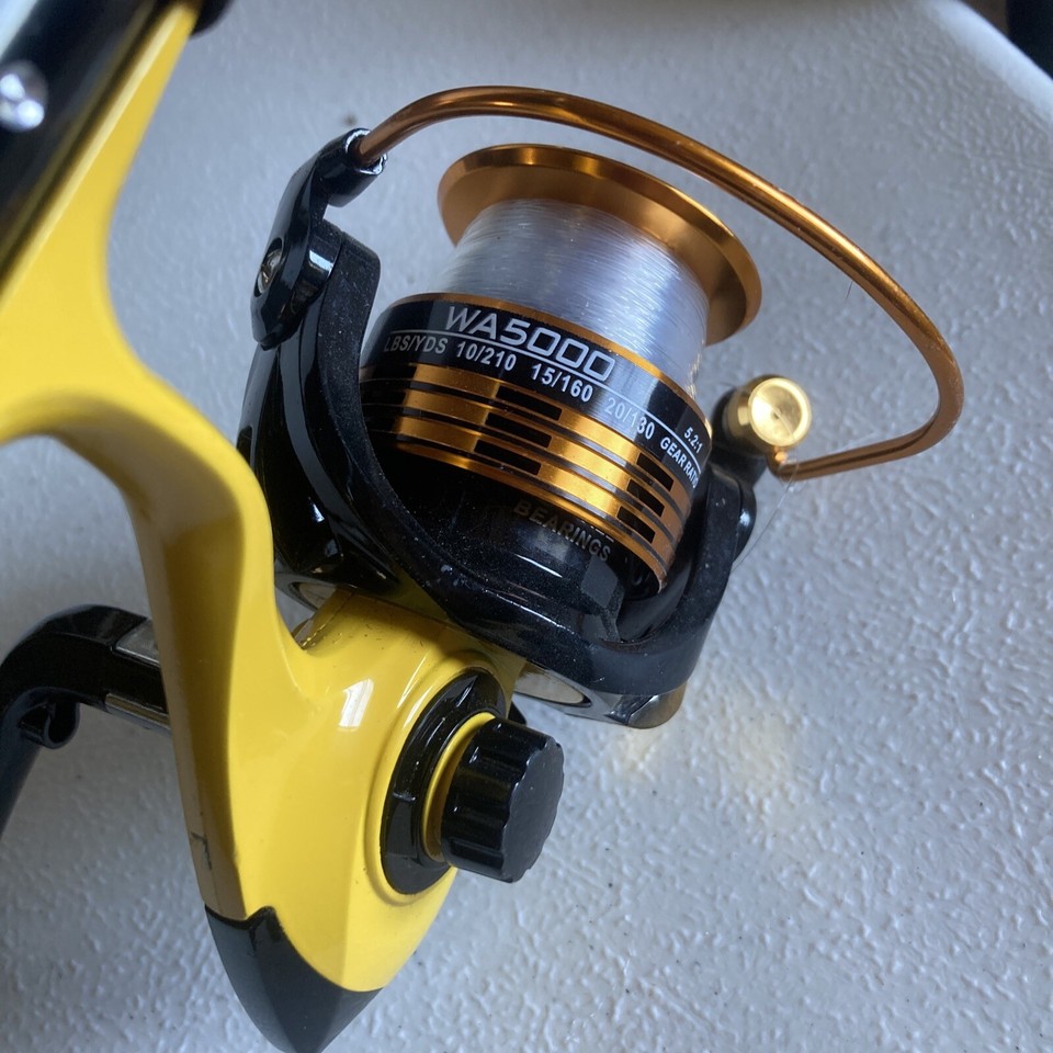 Richcat Fishing Pole WA5000 Travel Rod Reel Extendable Freshwater ...