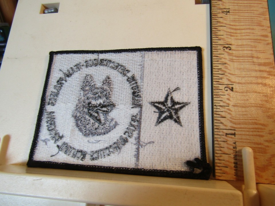 Texas Narcotic Detector Dog Team Project patch NOS control program ...
