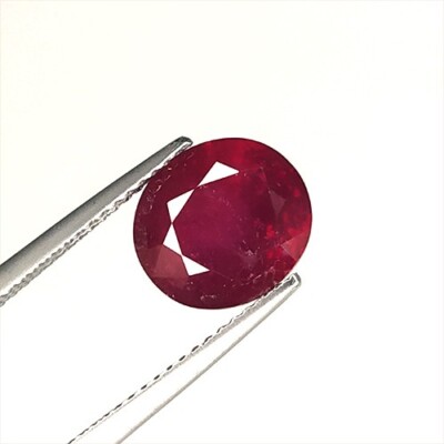 💎5.30 carats MADAGASCAR RED RUBY OVAL 10x9 mm. LOOSE GEMSTONE ovale ...