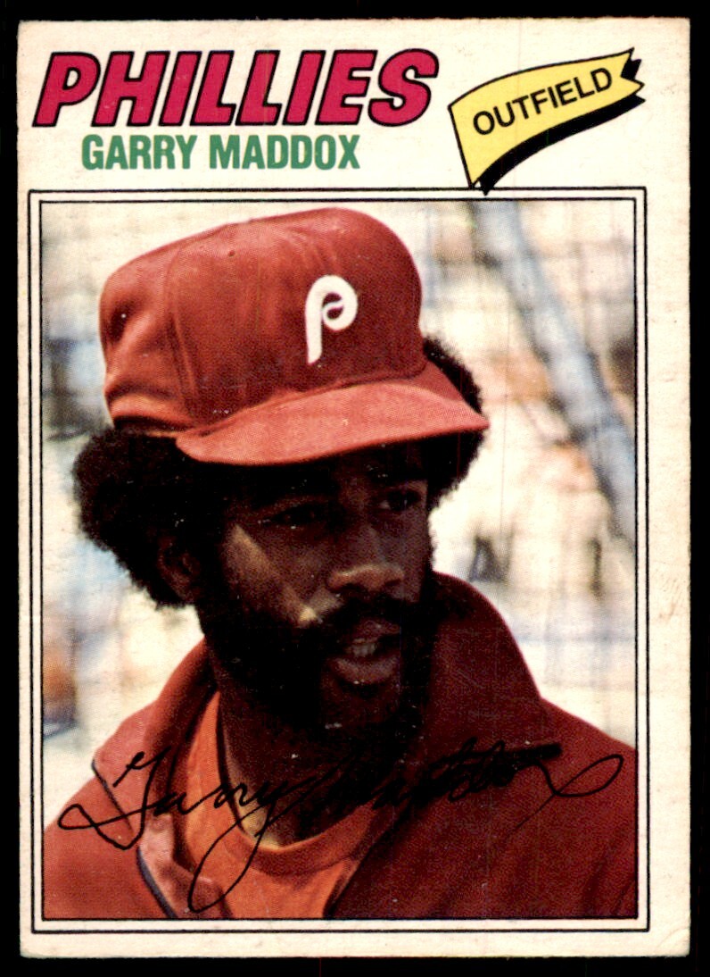 1977 O-PEE-CHEE. GARRY MADDOX PHILADELPHIA PHILLIES #42 | eBay