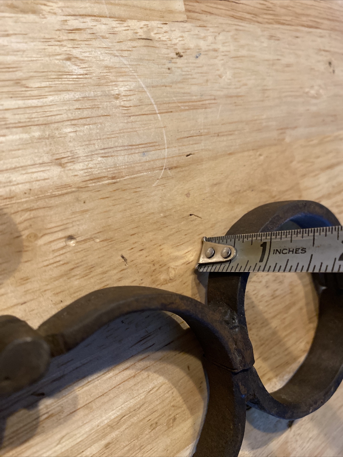 Police Shackle Handcuffs Metro London Patina Collector Man Cave ...