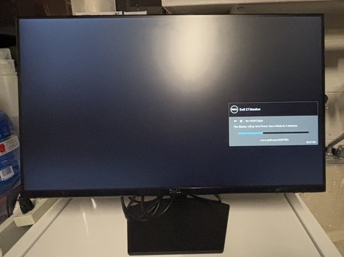 Dell 27” LED Backlit LCD Flat Panel Black Monitor SE2719H Full HD 1080p ...