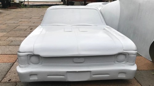 Chevy Nova Fiberglass Shell for power wheels, RC Car Quarter Scale | eBay
