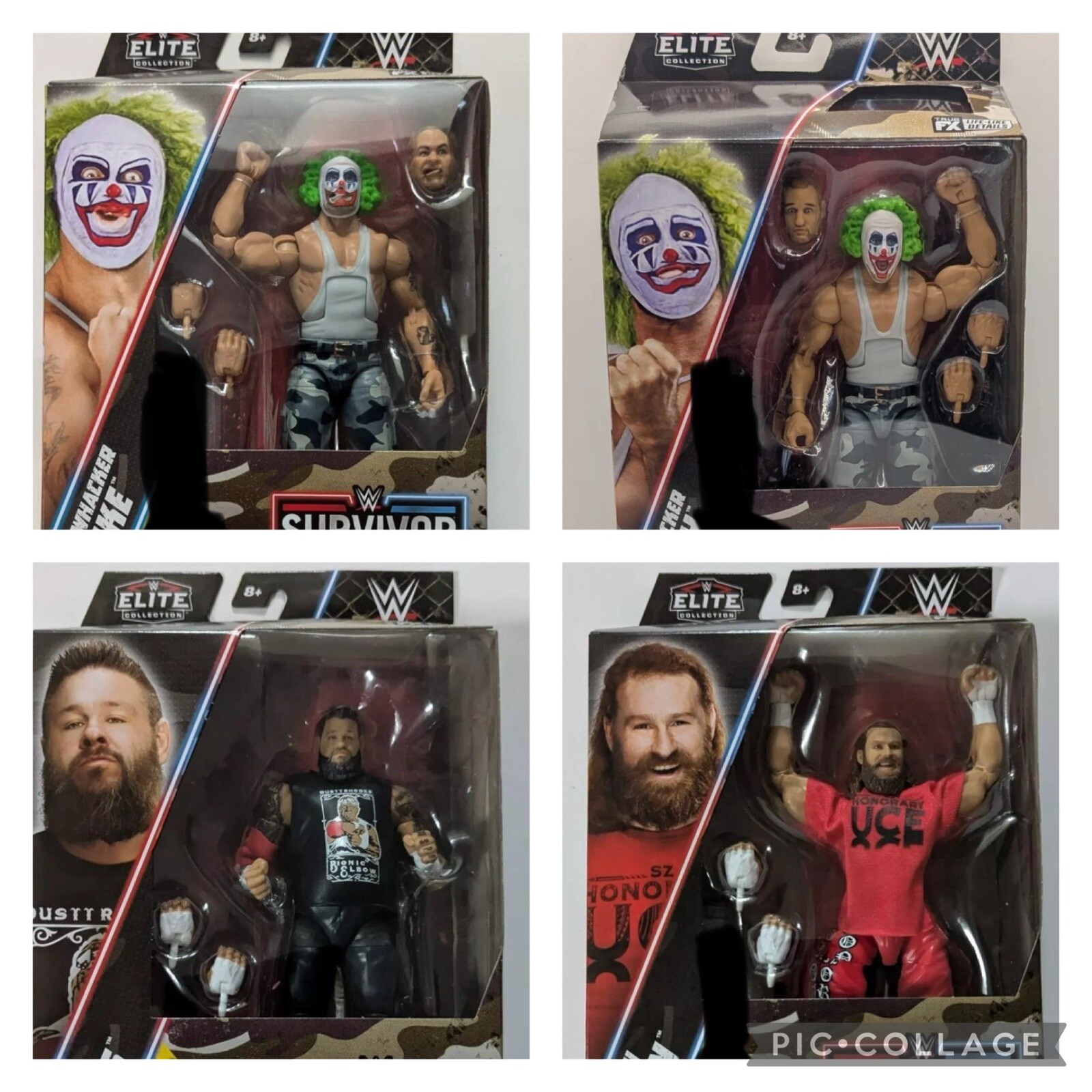 WWE Survivor Series War Games Elite Set. Zayn Owen’s BushWhackers. No ...