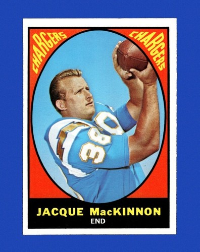 1967 Topps Set-Break #124 Jacque Mackinnon EX-EXMINT *GMCARDS* | eBay