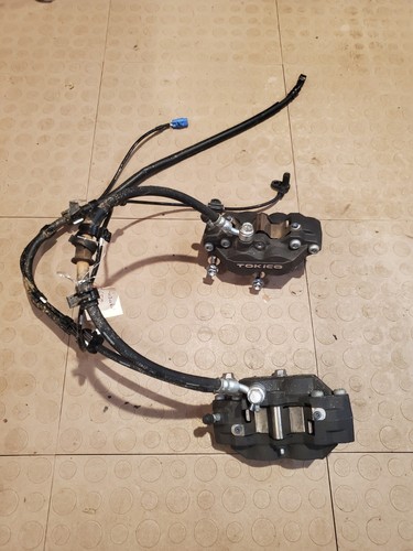 17 - 24 2023 Suzuki SV650 front brake system calipers lines speed abs ...