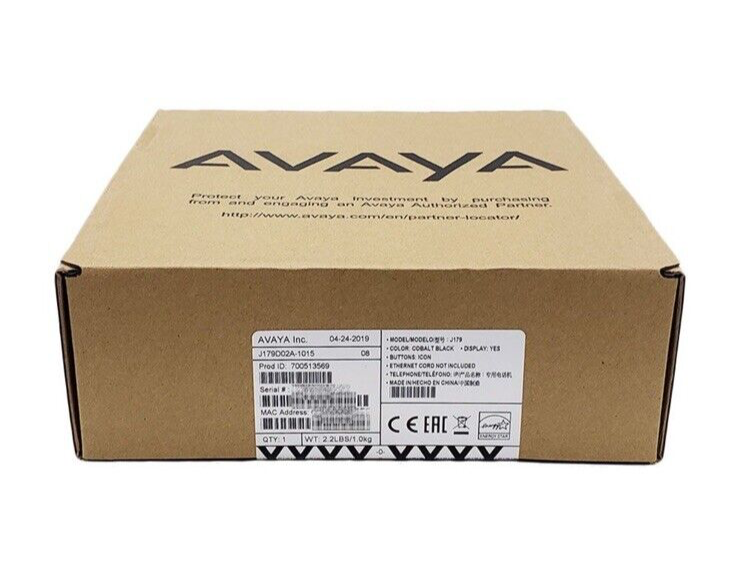 Avaya J179 Color Display Gigabit IP phone 700513569 *New in original ...