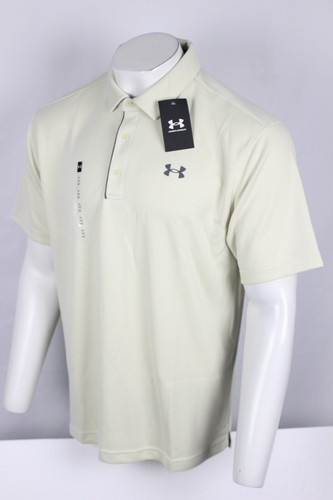 Under Armour Men's Tech Polo Short Sleeve Shirt Silt Pitch Gray 273 | eBay