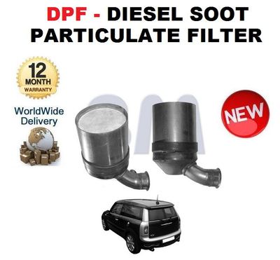 FOR MINI CLUBMAN COOPER D R55 2007 > NEW DPF DIESEL SOOT PARTICULATE ...