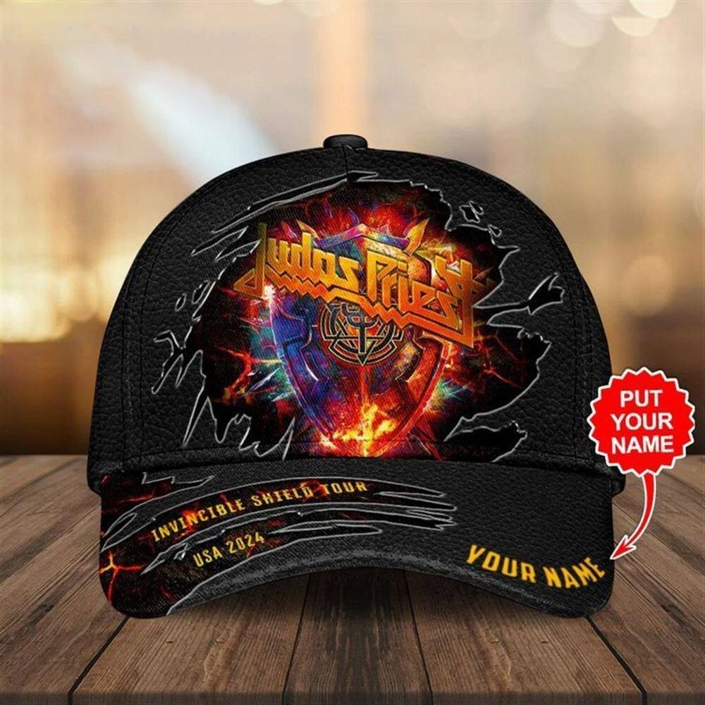 Personalized Judas Priest Invincible Shield Tour USA 2024 Classic ...