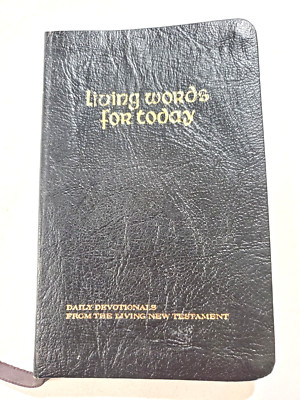 Living Words for Today 1967 Daily Devotionals Living New Testament ...