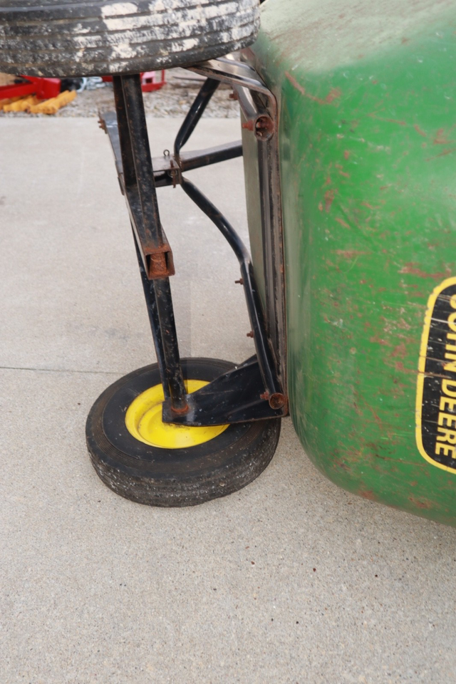 Rare Vintage John Deere #30 Lawn Cart Dump Trailer Wagon JD PICKUP ONLY ...