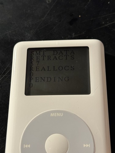 Apple iPod Classic 4th Generation White (40 GB) A1059 2004 | eBay