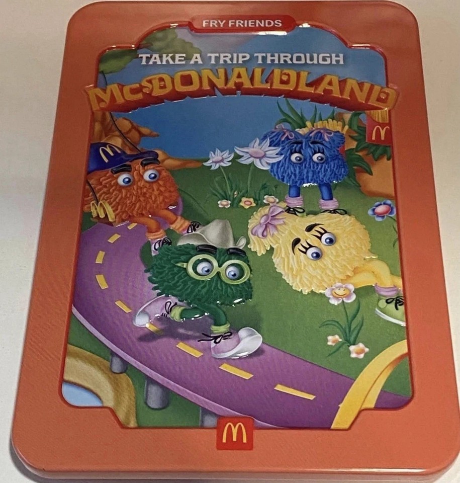 McDonald's McDonaldLand Collectible Tins Choice of 6 NIB! Stickers ...