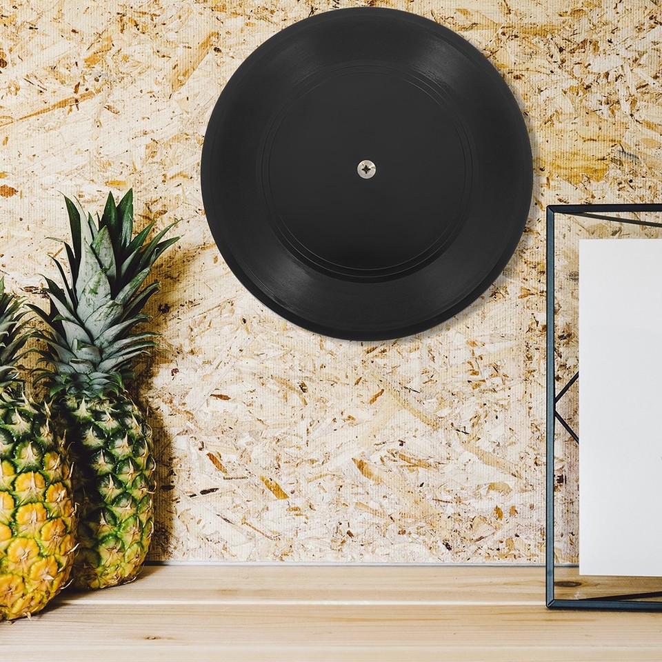 2 Pcs Home Decor Vinyl Record Room Disco Party Decorations Fake Records ...