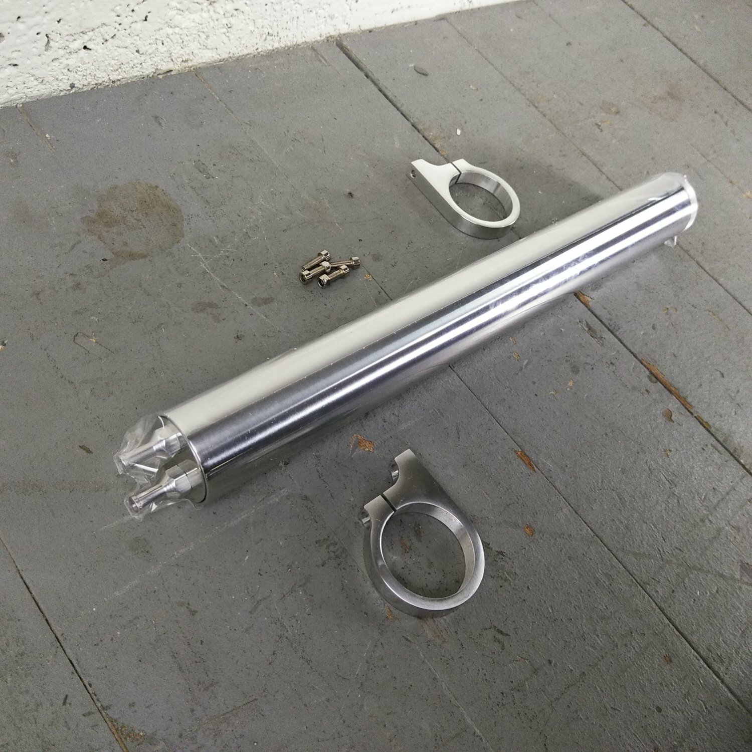 1967-72 Chevy Truck 17" Billet Radiator Overflow Puke Tank th350 5.7l ...