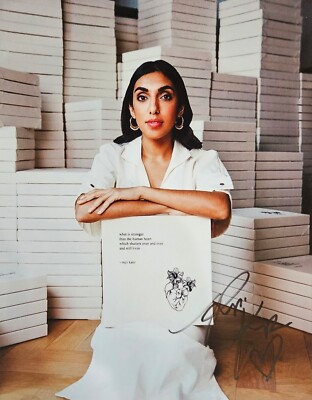 Rupi Kaur Hand Signed Autograph 8x10 Photo In Person Proof Milk and ...