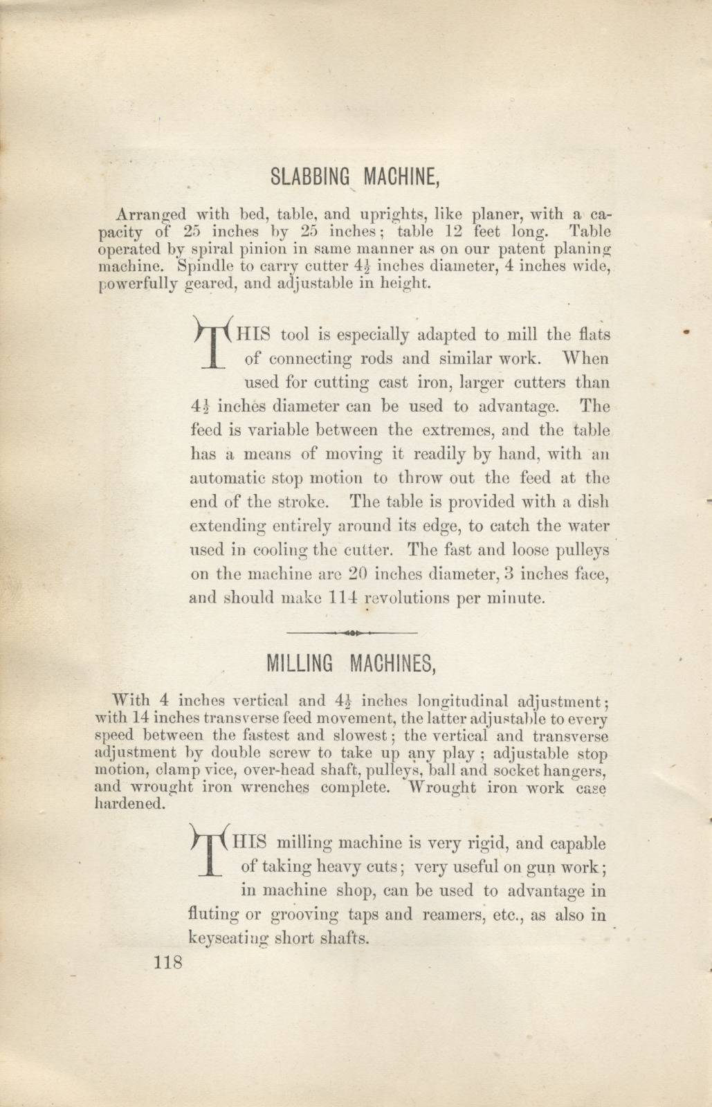 1873 ORIGINAL photo of a Wheel Quartering Machine, William Sellers ...