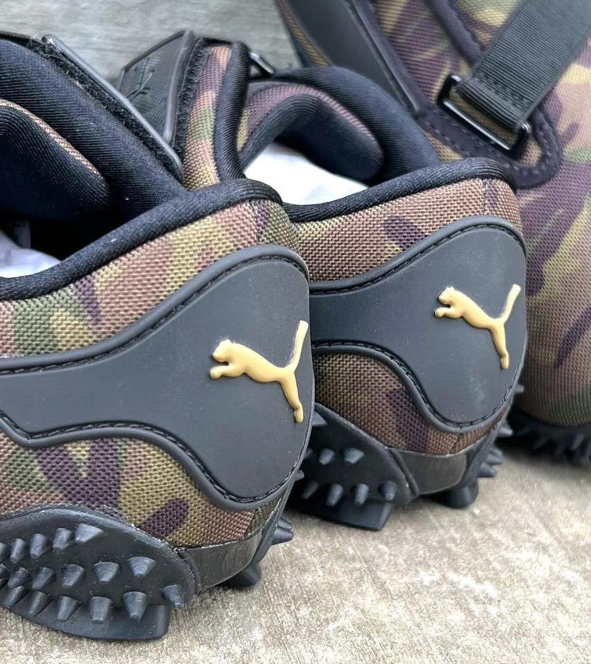 PUMA 'Mostro Camo' Men's Sneakers Slip-On Casual Shoes Dk Olive 10 NO ...