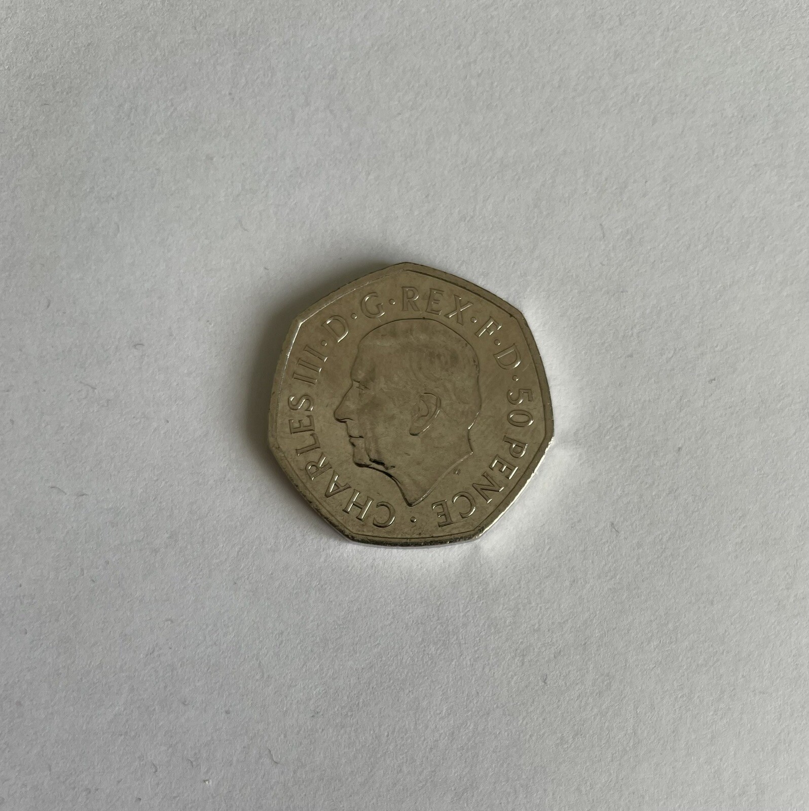 Very rare King Charles III 50p coin | eBay UK