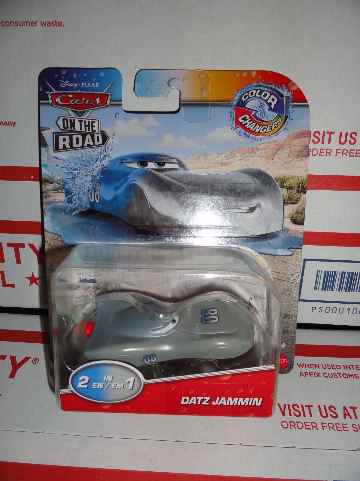 Disney Pixar Cars - Datz Jammin - New 2022 - Color Changers - On The Road