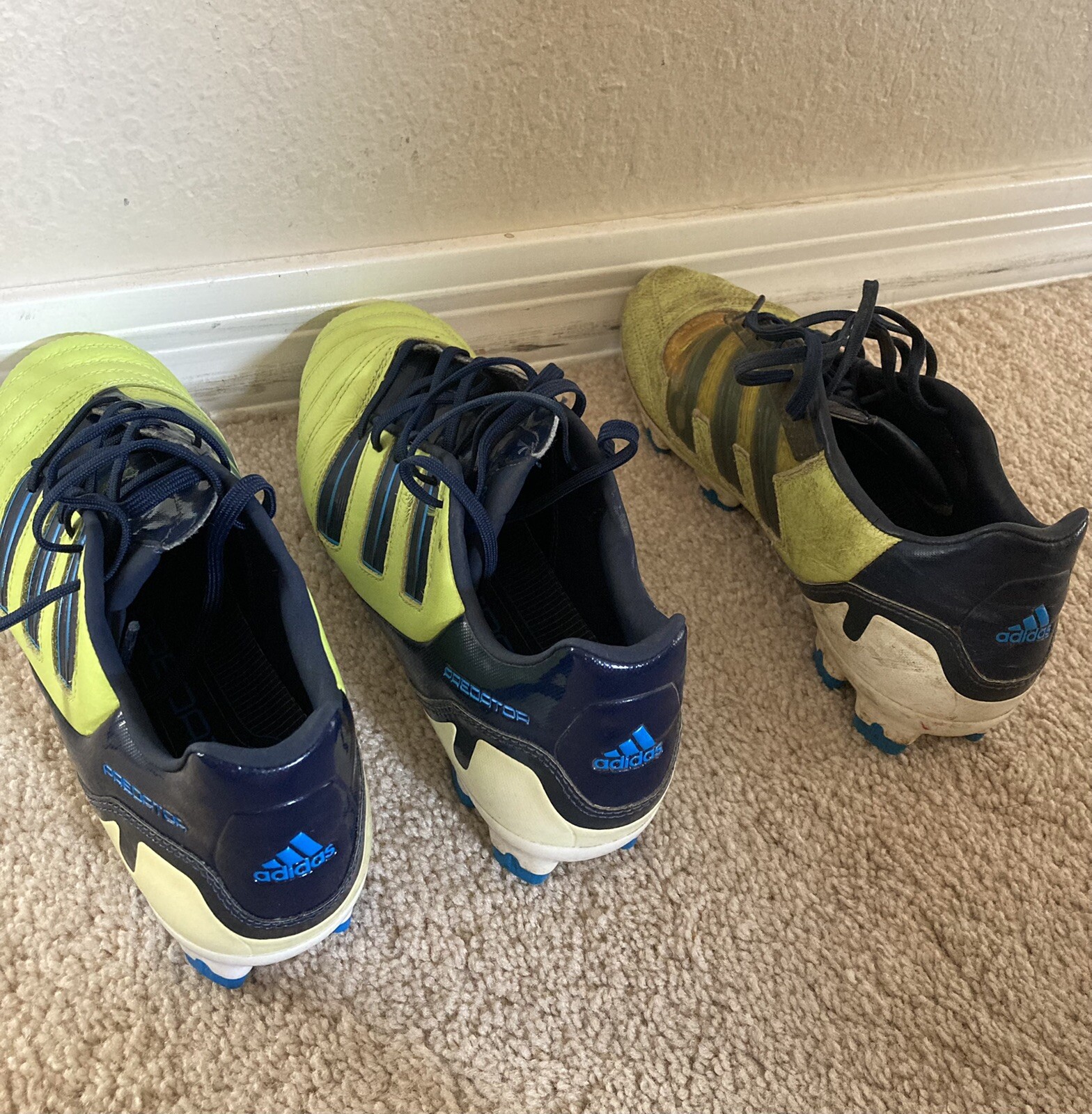 Adidas Predator Adipower Absolion Leather Soccer Cleats US Mens 8 (2 ...